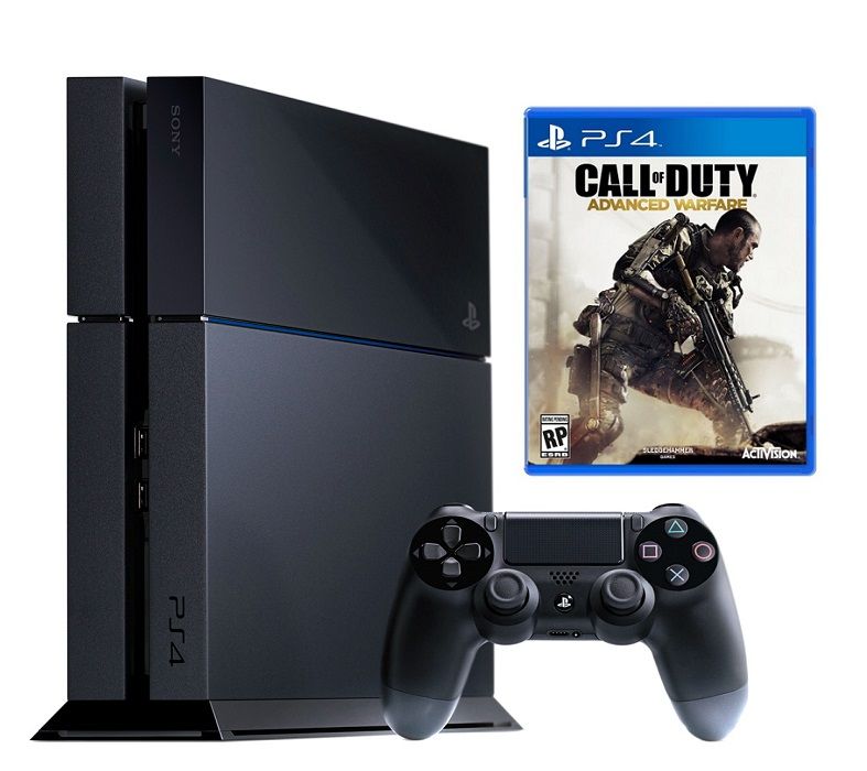 PS4 (500 GB) + Call of Duty Advanced Warfare - DiscoAzul.pt