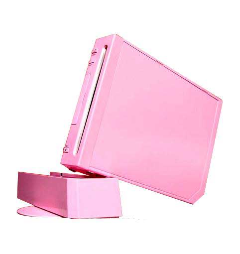 Substituição full housing II-Case Solid Pink Wii